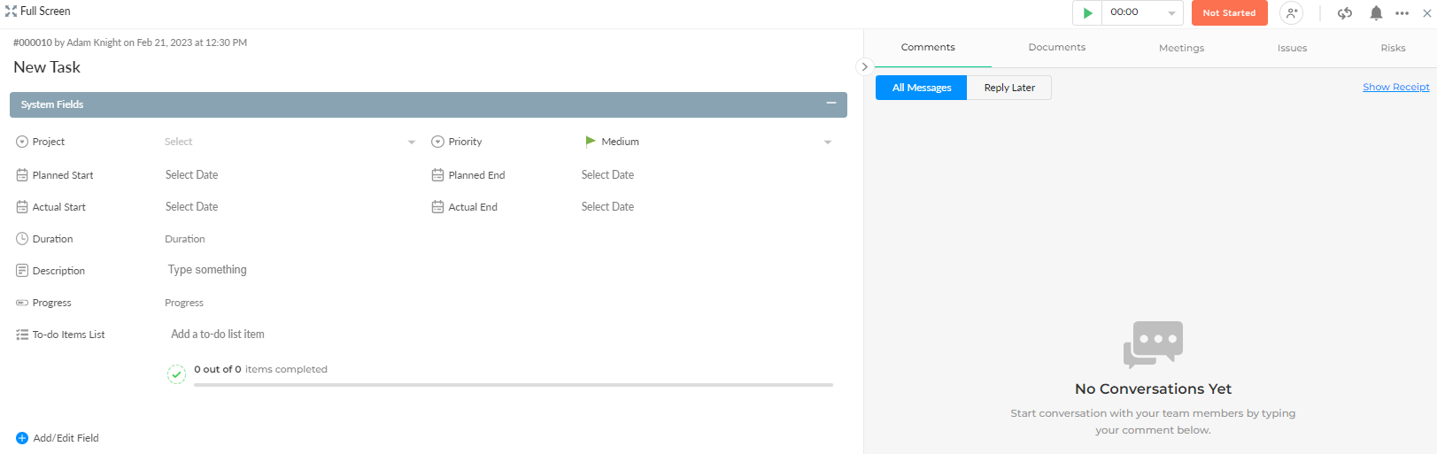 Recurring Task – nTask Support