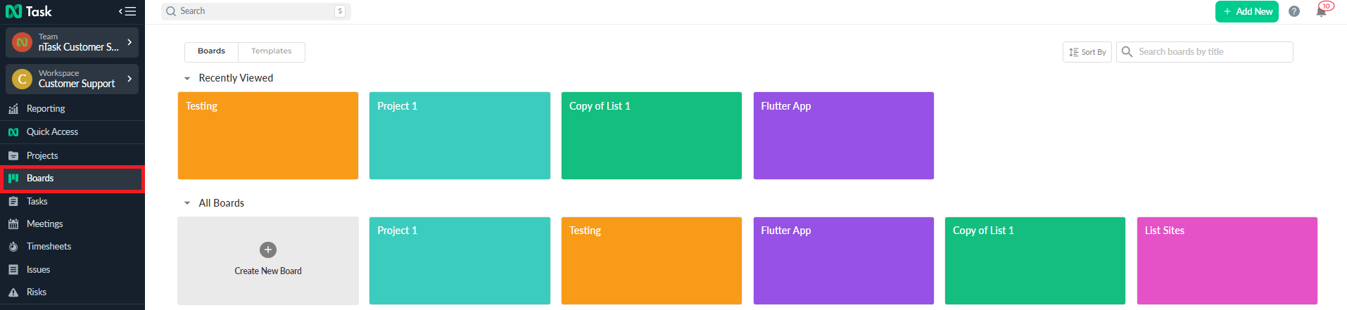 Getting Started with nTask Boards (Kanban Boards) – nTask Support